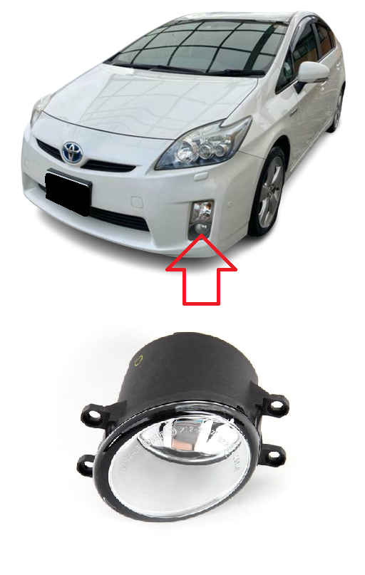 2010 Prius Fog Light Assembly TOPUS Fog Lights For Toyota Prius 2010 ...