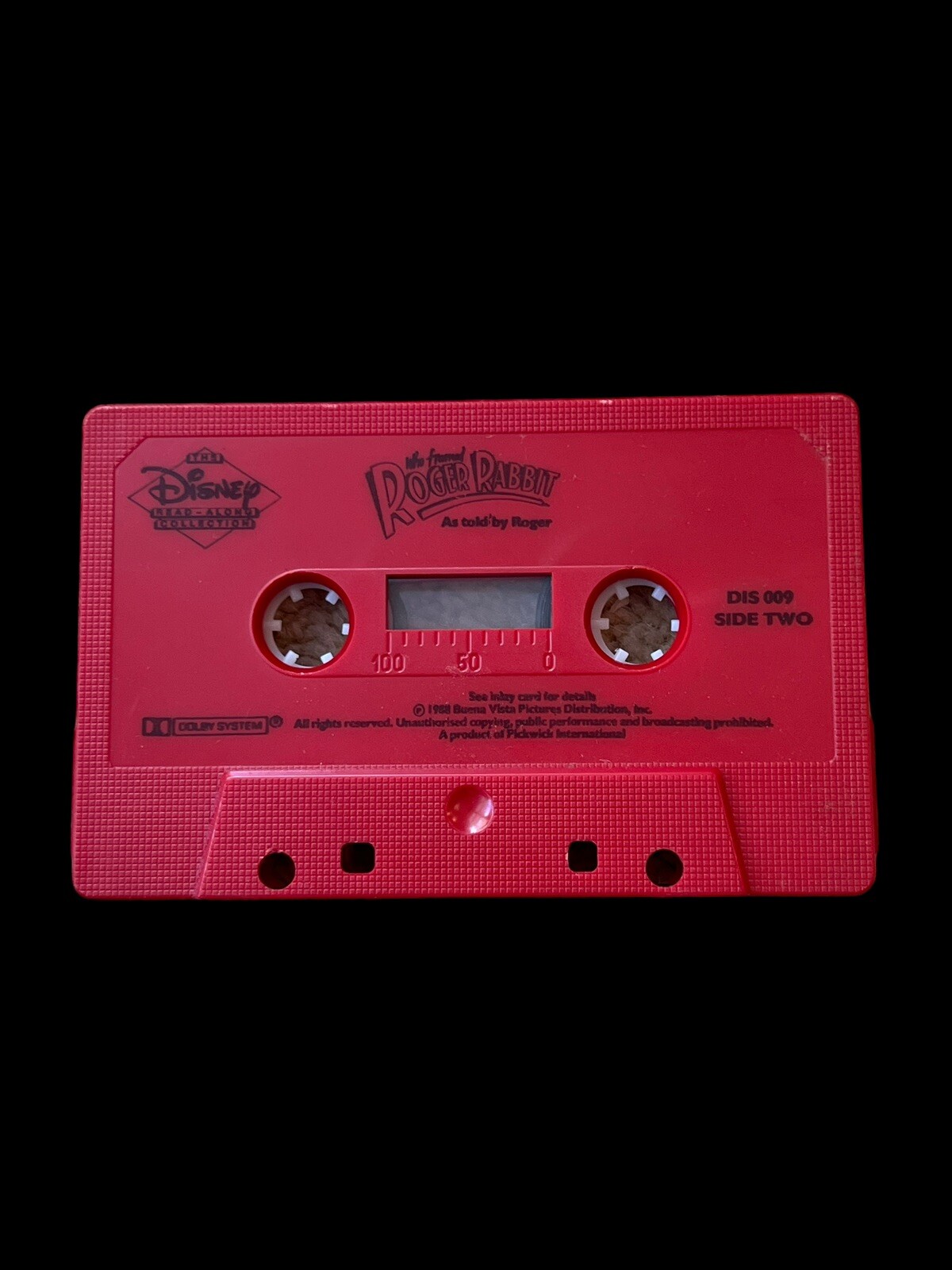 Vintage Disney Cassette Tape Who Framed | Grelly UK