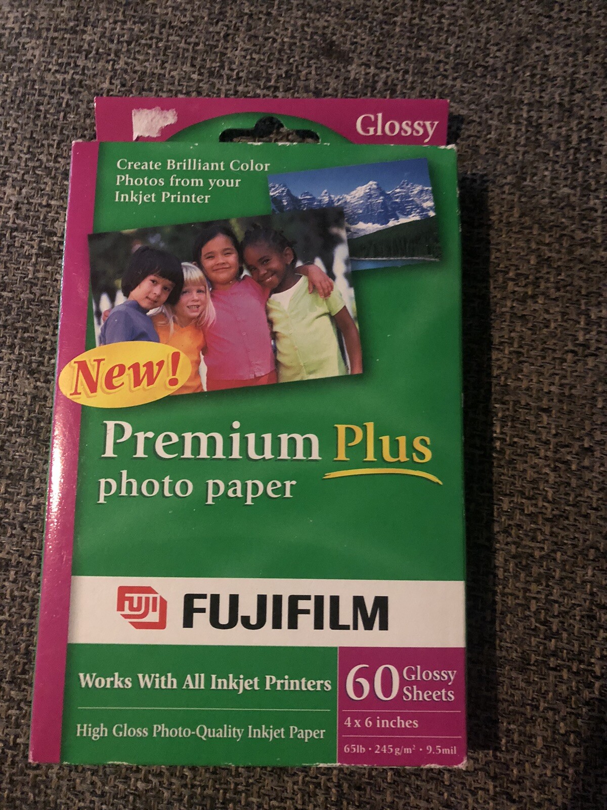 Fujifilm- Premium Plus Photo Paper- 60 Glossy Sheets- Unopened | eBay