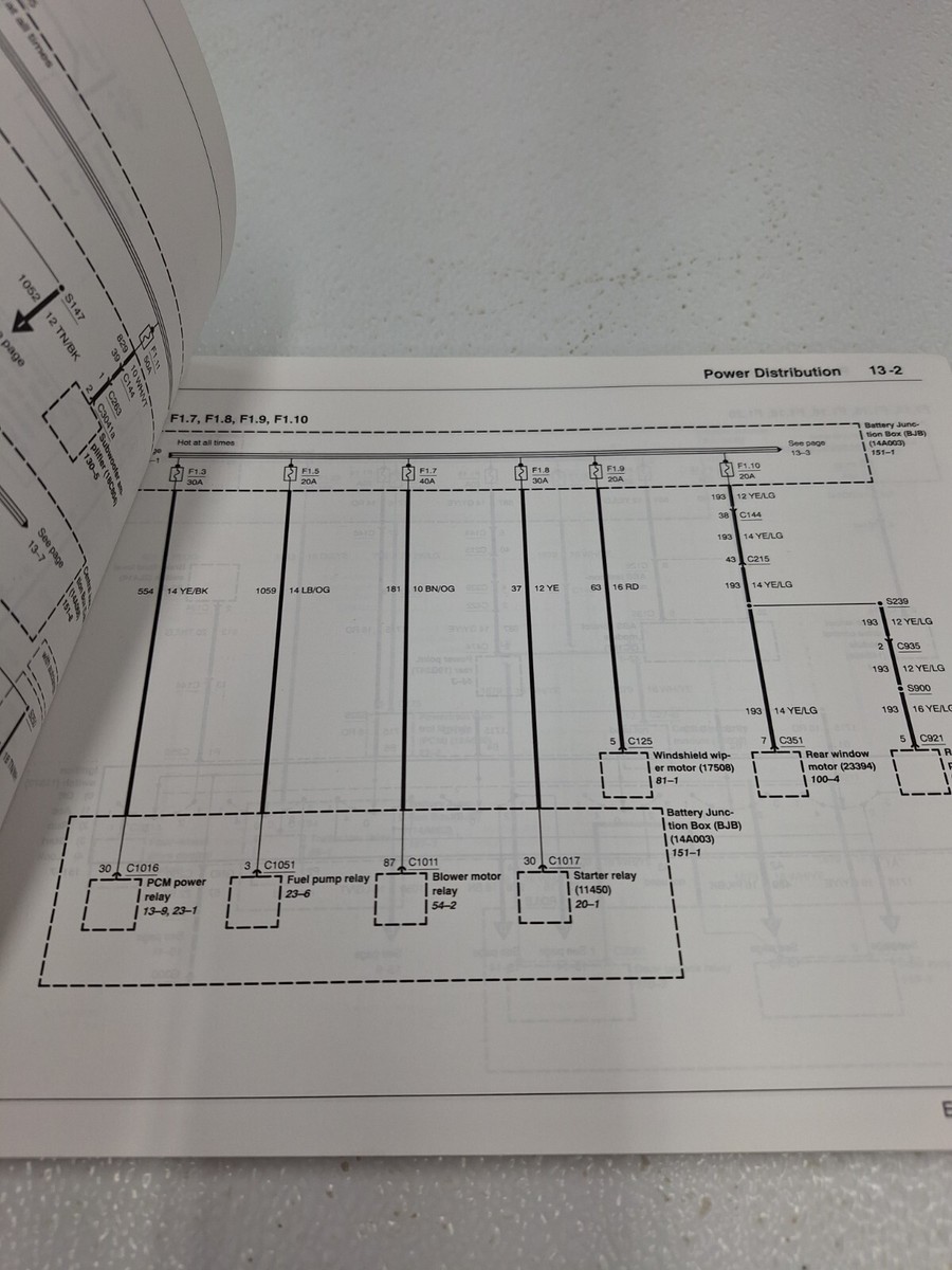 2004 Ford Explorer Wiring Schematic