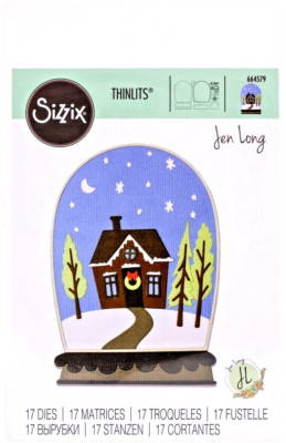 Bell Jar Diorama Sizzix Thinlits Thin Metal Die Set 664579 NEW! | eBay