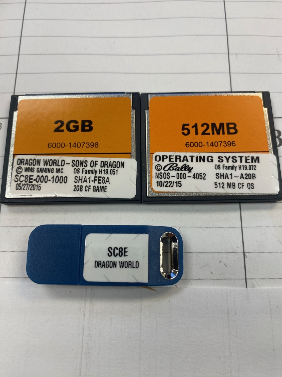 WMS DRAGON WORLD SONS OF DRAGON SOFTWARE AND DONGLE BB3 SC8E | eBay