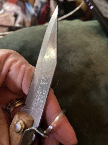 Okapi Pocket Knives Mixed 4 Okapi Pocket Knives INFO PIC 7 Pocket Knife Lot #E | eBay