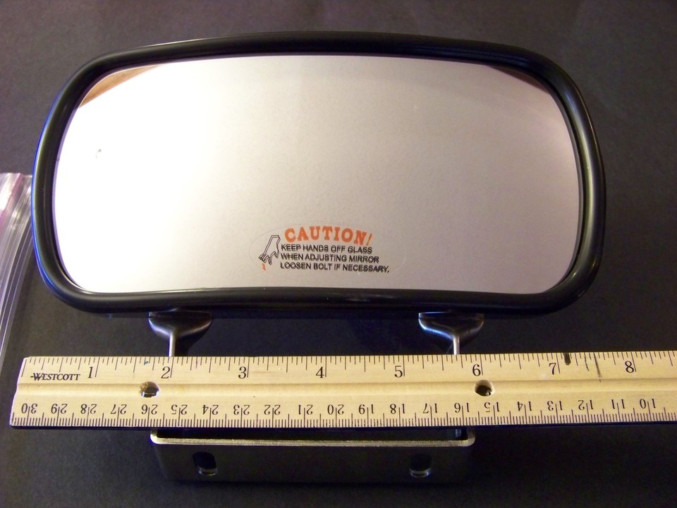 WIDE ANGLE MIRROR SKIDSTEER Equipment Loader Skid Steer Fits cat bobcat ...