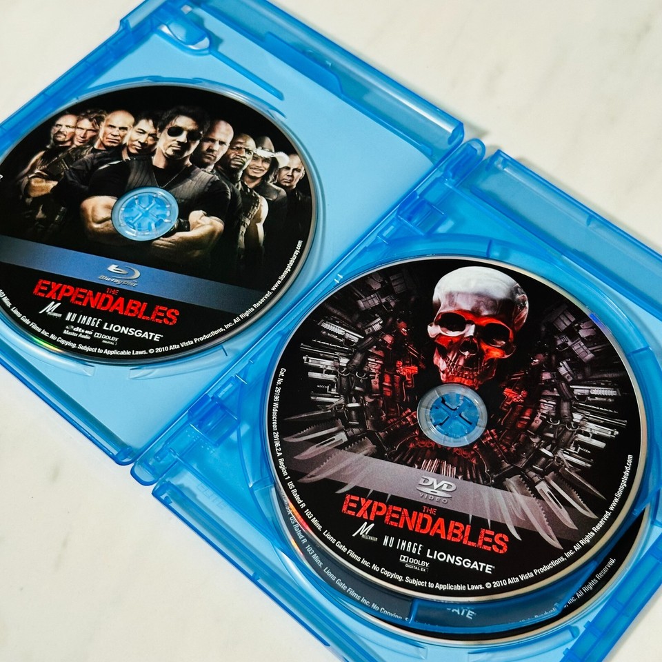 The Expendables - Blu-ray + DVD Sylvester Stallone Bruce Willis | eBay