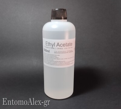 ACETATO DI ETILE 500ml 99,5% etere ANALISI solvente ind flexografica ...