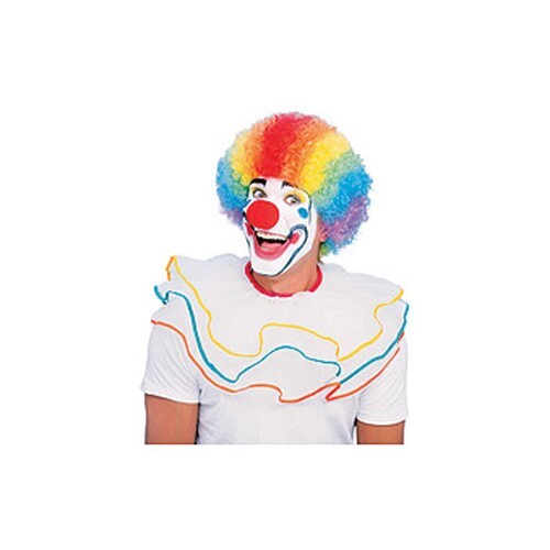 Clown Multicolored Rainbow Circus Funny Costume Men Wig 82686507646 | eBay
