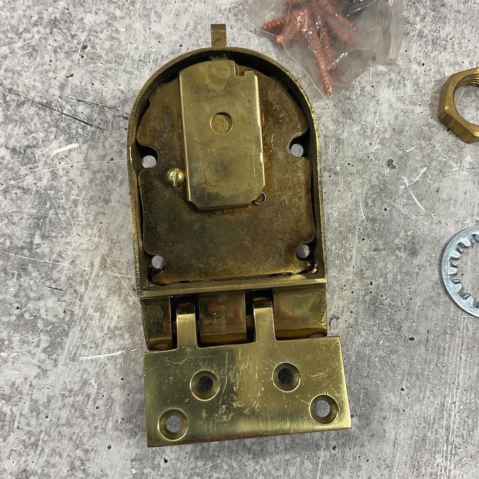 Vintage Segal Deadbolt Door Lock Brass Segalock USA Works Tested | eBay