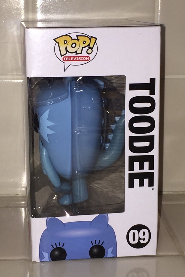 1 FUNKO POP YO GABBA GABBA TOODEE #09 RETIRED VAULTED VINYL FIGURE RARE ...
