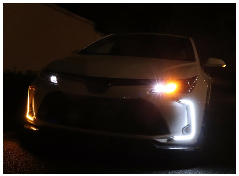 For Toyota Altis Corolla EU 2019-2020 DRL Daytime Running Light W/Turn ...