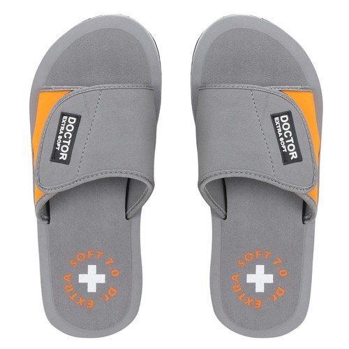 DOCTOR EXTRA SOFT Men's Care Orthopaedic & Diabetic Sliders Flipflops ...