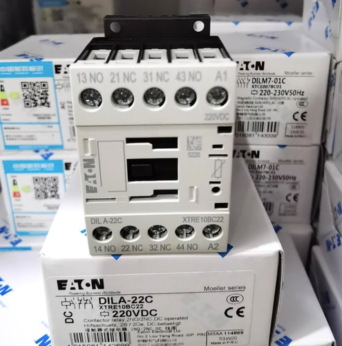 1PC NEW EATON MOELLER Dc contactor DILM9-10 DIL M9-10 DC24V FREE ...