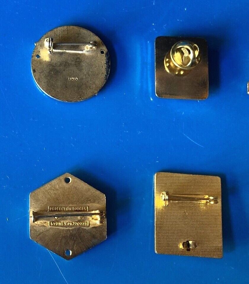 11 Metal & Enamel Motorcycle Rally Badges | eBay