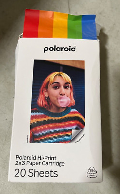 Polaroid 2x3 Sticky Backed Paper Cartridge for Hi Print Photo Printer ...