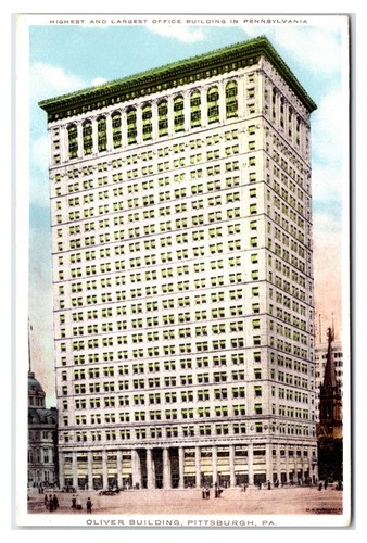 Early 1900s - Oliver Building - Pittsburgh, Pennsylvania Postcard ...