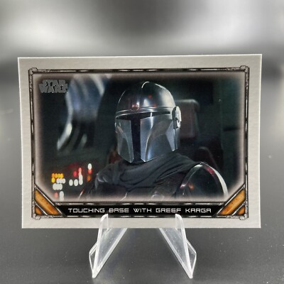 Star Wars Topps The Mandalorian Season 1 Touching Base With Greef Karga ...