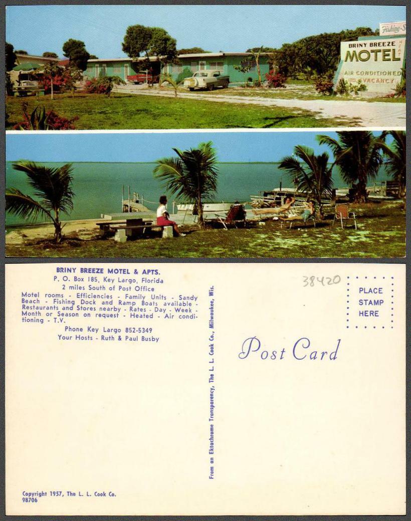 FLORIDA Key Largo CHROME VINTAGE POSTCARD | eBay