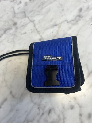 Nintendo Gameboy Advance SP Carrying Case Soft Case With Zipper Black ...