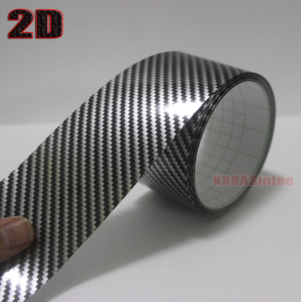 Beauty Tape 2D 3D 4D 5D Glossy Texture Carbon Fiber Vinyl Wrap Sticker ...