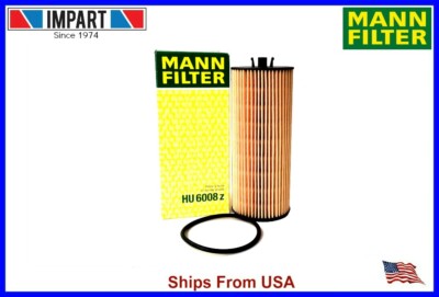 Mercedes Oil Filter Made in Germany 278 180 00 09 MANN HU6008z | eBay