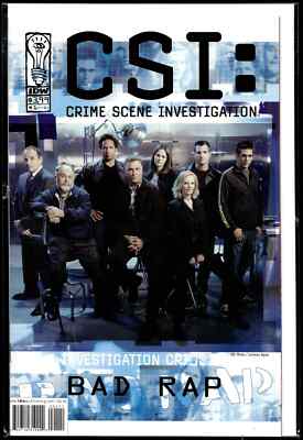 2003 CSI: Crime Scene Investigation: Bad Rap #1 ; IDW | eBay