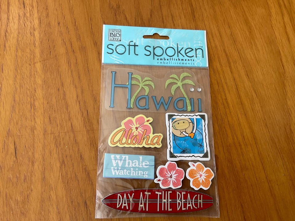 3D Stickers Soft Spoken, Recollections, Paper House, Paper Bliss - You ...