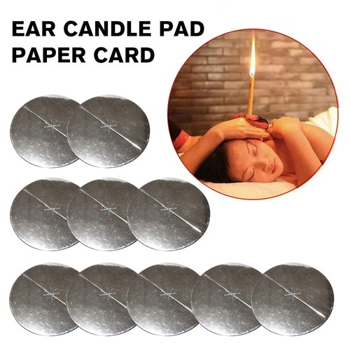 10Pcs/Set Beeswax Candle Protectors Personal Ear Care Disk Protective ...