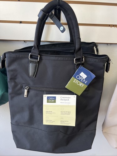 Open Story Backpack School 15"-Laptop Black Signature Commuter | eBay