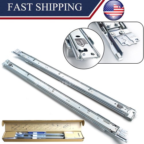 Dell Poweredge R320 R420 R430 R620 R630 R640 1U Sliding Ready Rails II ...