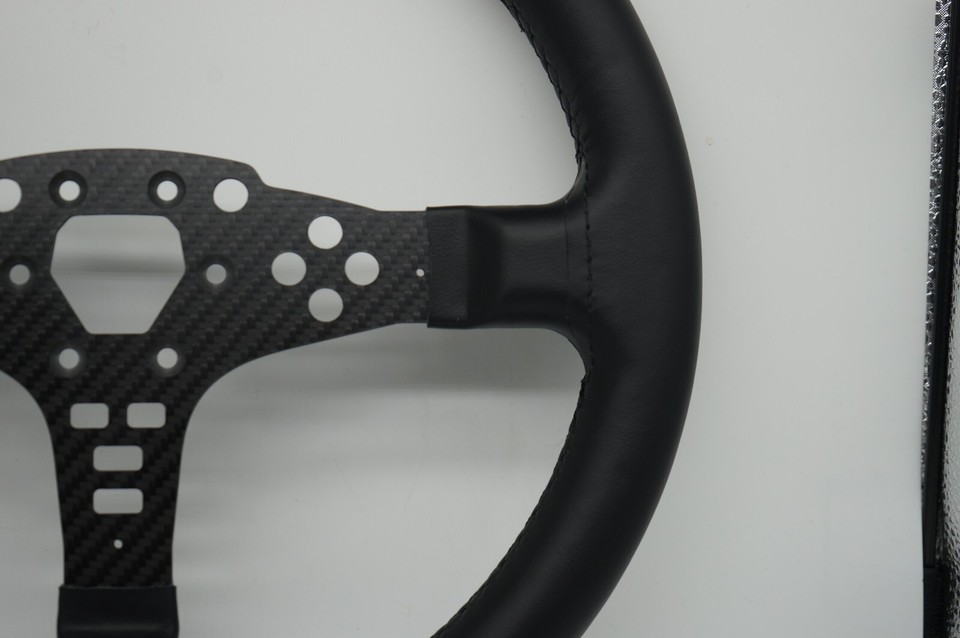 SIMPUSH MOZA R5 R3 ES 13inchs 33cm Circular steering wheel Rally sim ...