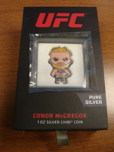 2023 Niue Conor McGregor UFC 1 oz Silver 999 Chibi Coin New Zealand ...