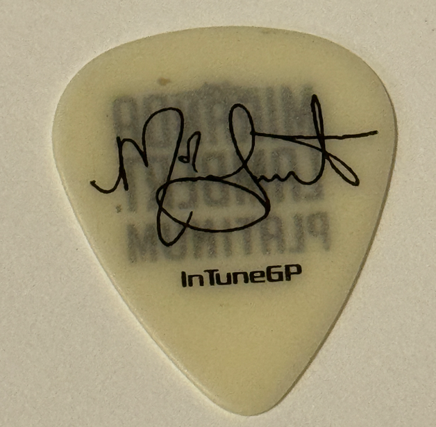 Miranda Lambert SIGNATURE Guitar Pick 2014 PLATINUM Tour Concert Stage ...