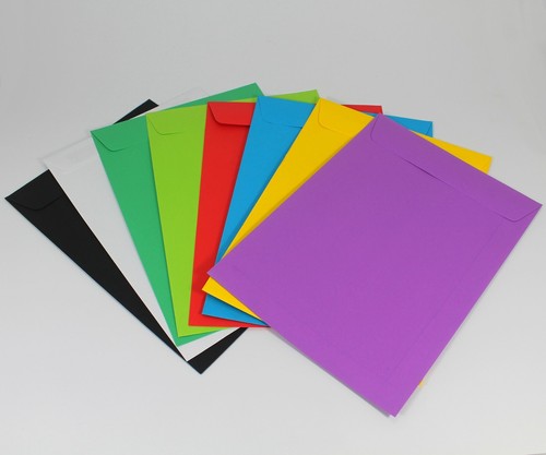 C4 Coloured Envelopes 50 Pack (230x325mm) | eBay