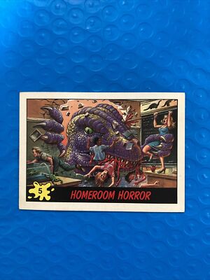 1988 Topps Dinosaurs Attack Trading Card #5 HOMEROOM HORROR | eBay