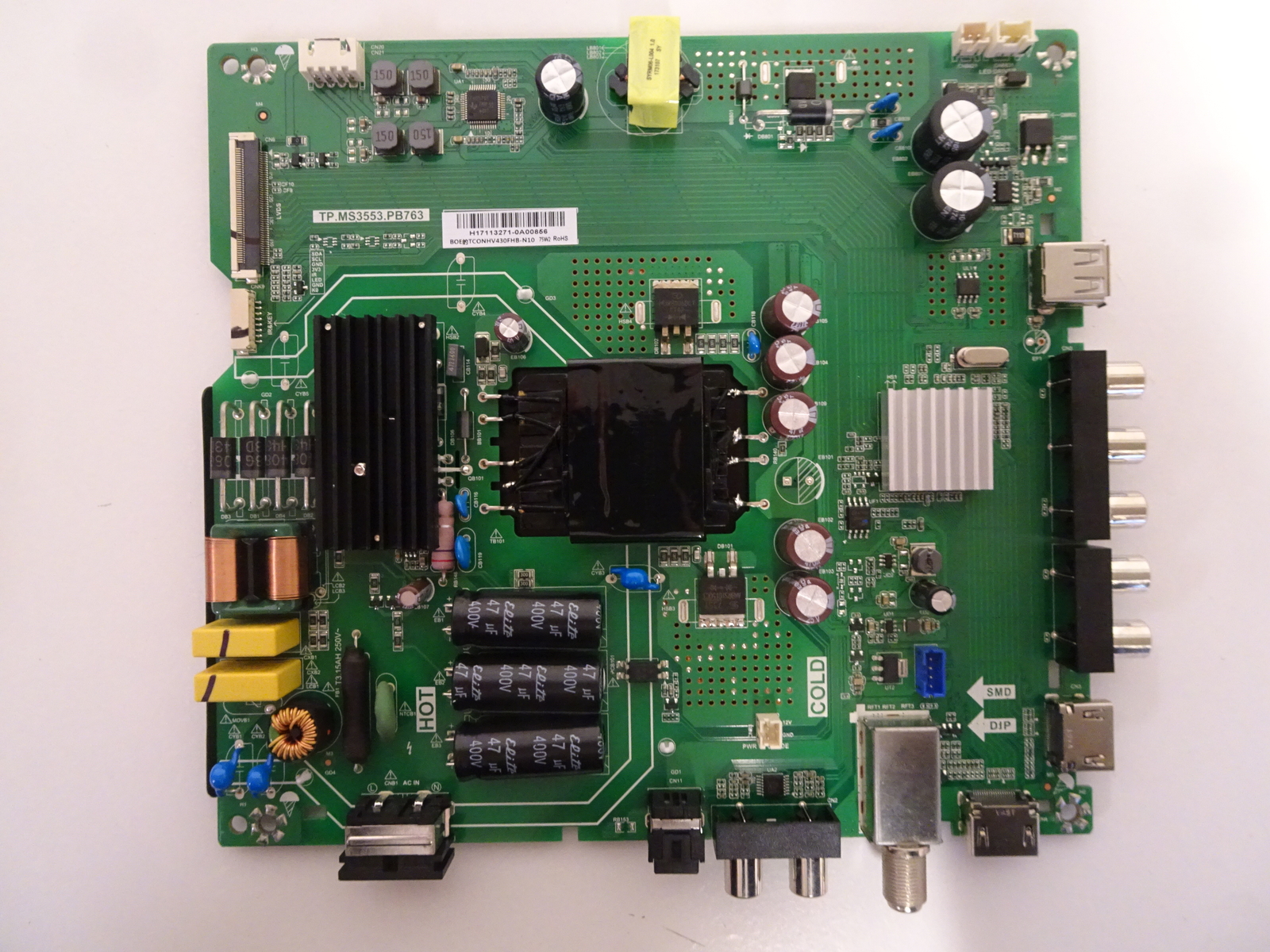 Vizio D43N-E4 LHBFVNKT Main Board HV430FHB-N10 | eBay