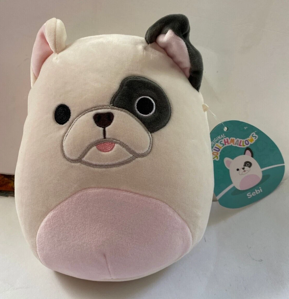 Pit Bull Stuffed Toy Pink