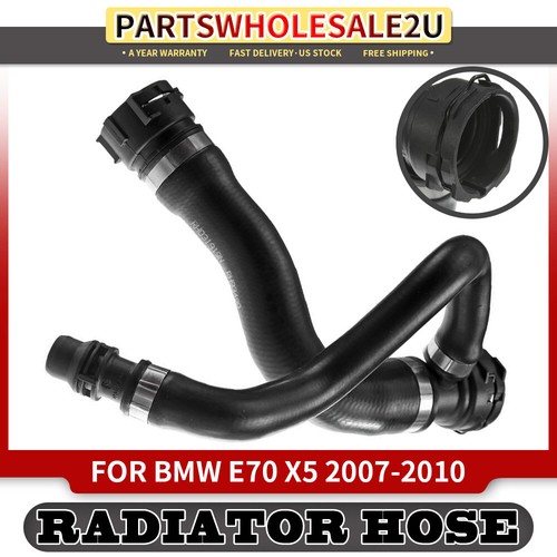 Upper Radiator Hose w/ Vent Hose For BMW E70 X5 2007-2009 L6 3.0L ...