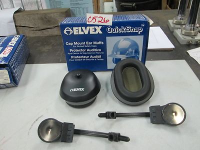 Helmets & Hoods - Elvex Cap Mount Ear Muffs