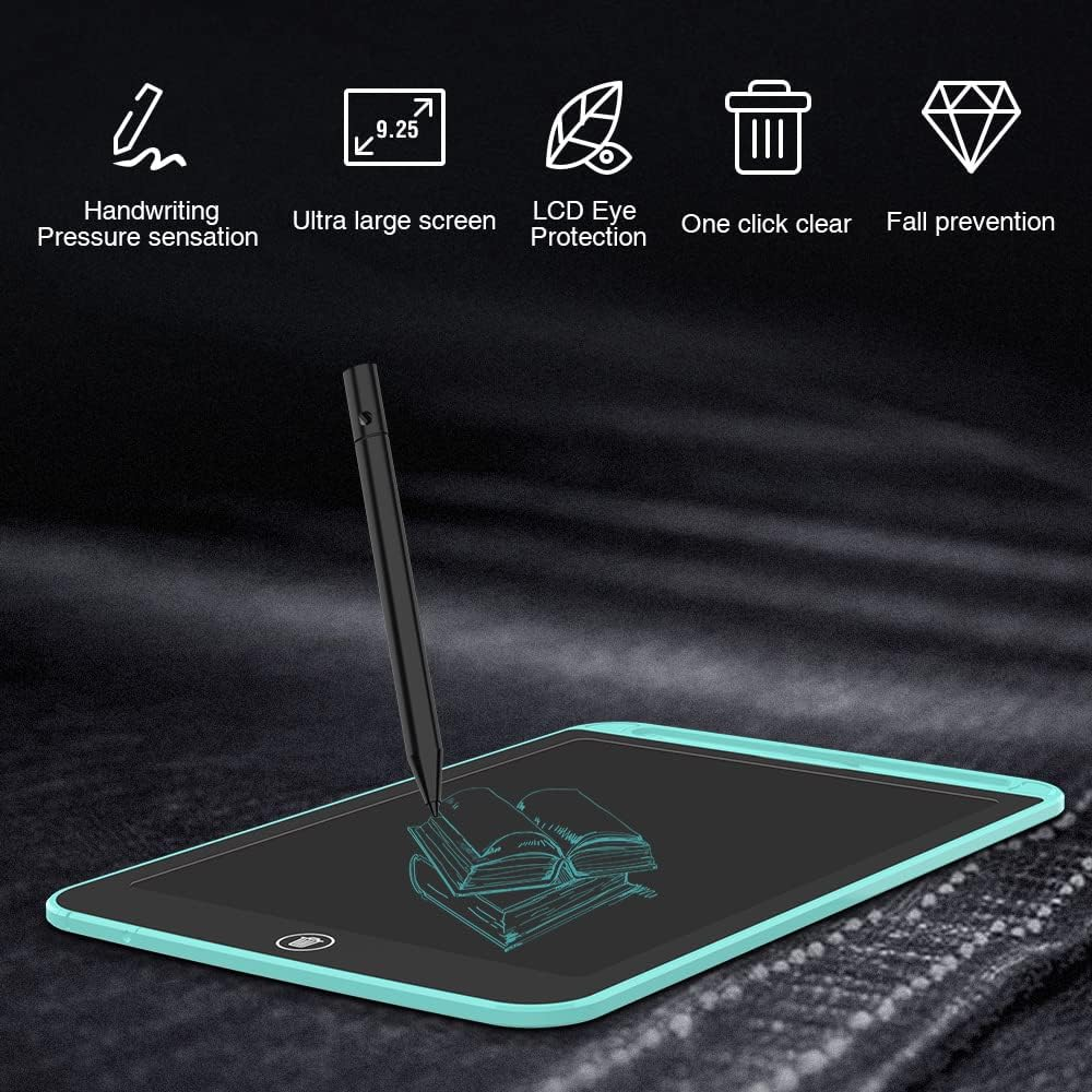 [2 Pack] TIQUS LCD Writing Tablet Pad 9.25 Inch Ewriter Electronic ...