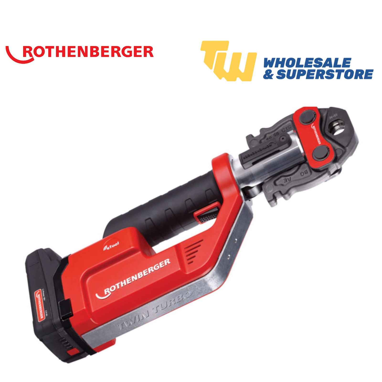 Rothenberger 1000002124 Romax Compact Tt. 18v Press Machine for sale ...