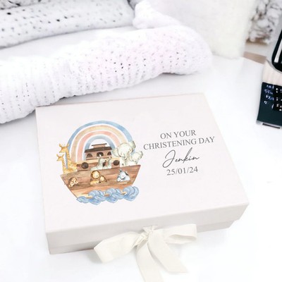 Personalised Christening Day Boat Gift Box | eBay