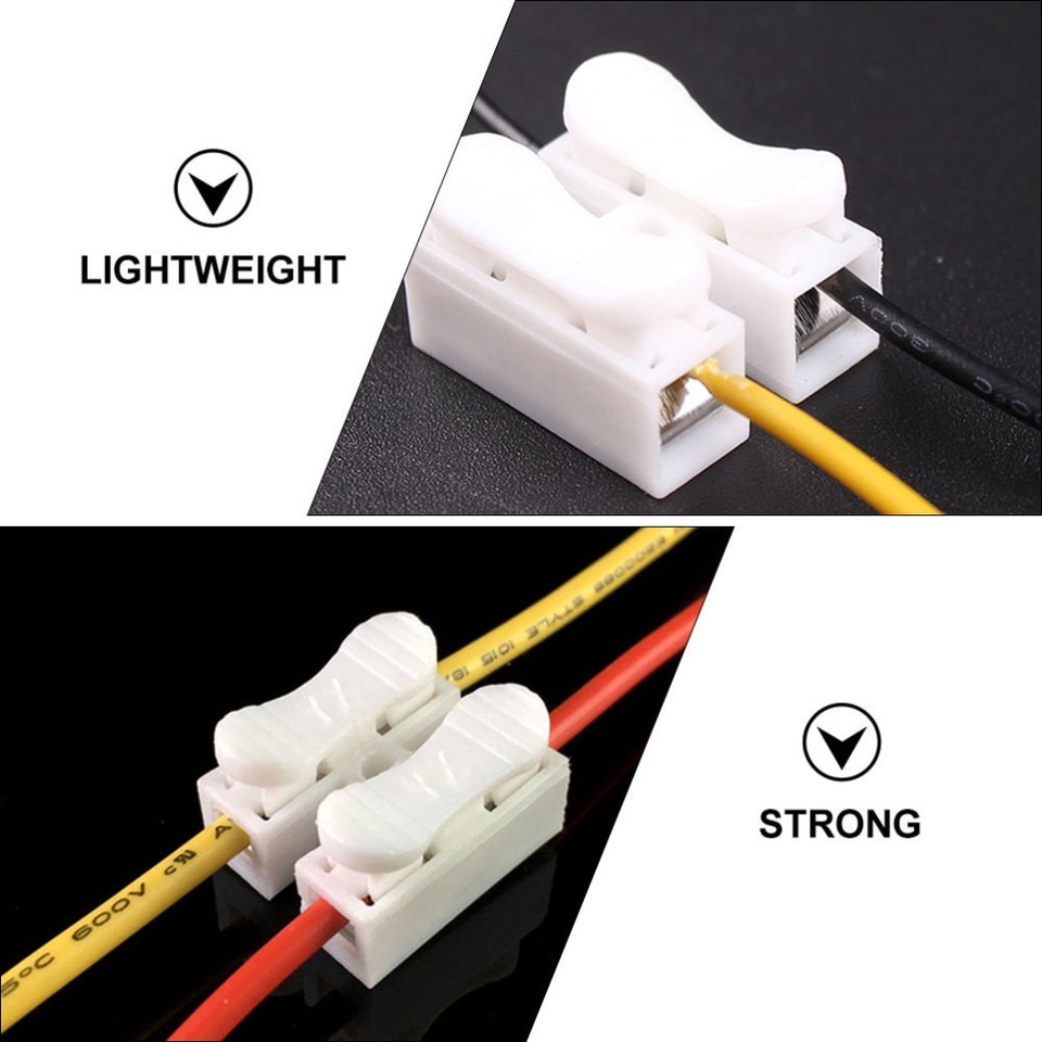 25 Pcs Wire Connector Quick Splice Terminal Blocks Connectors Kit Cable ...