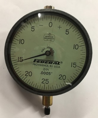 Indicators - Federal Precision Dial Indicator