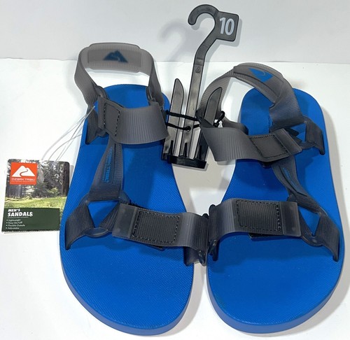 Ozark Trail Men’s Outdoor Trek Ankle Strap Sandals Camping Hiking Water ...