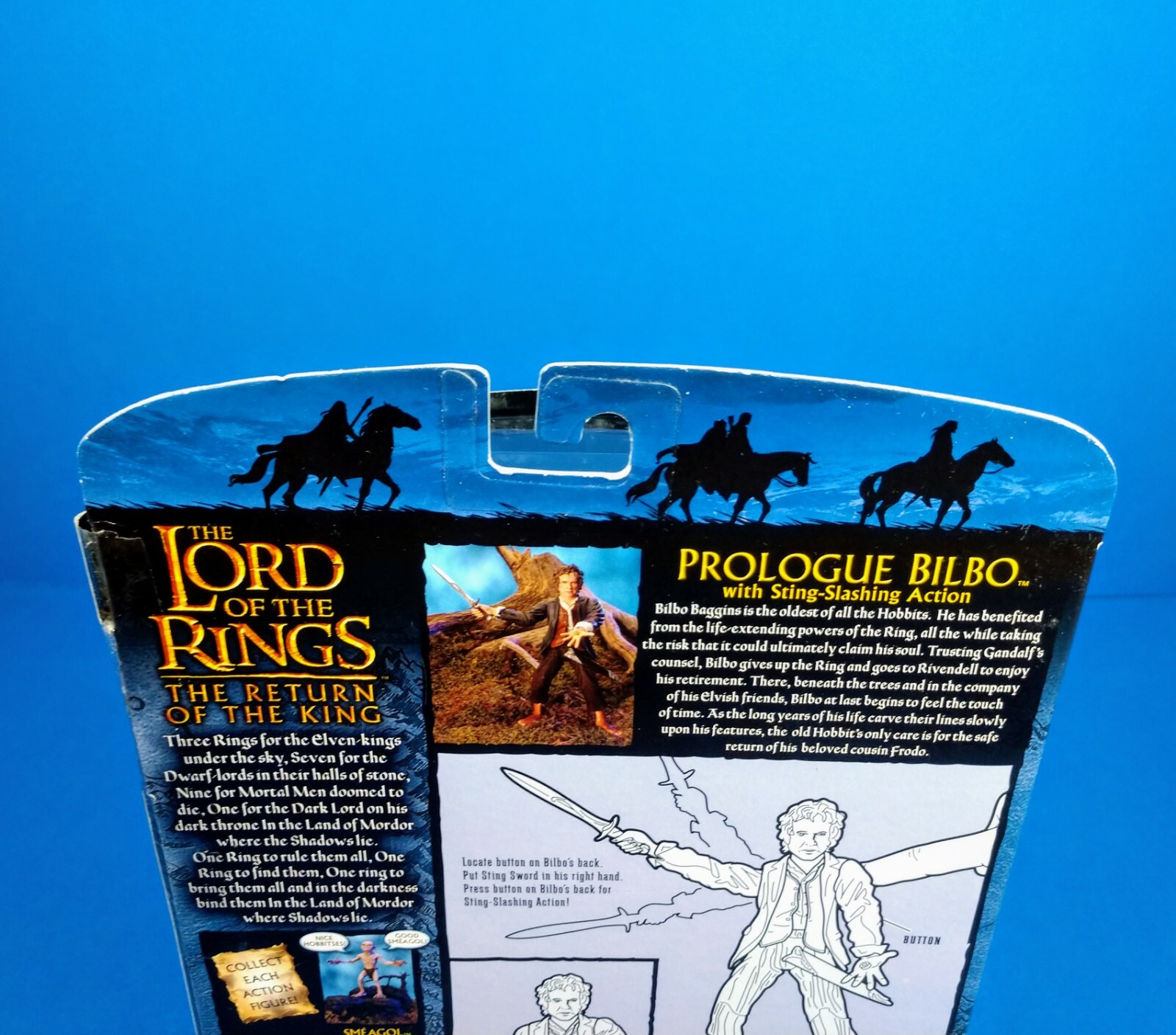 ToyBiz Lord Of The Rings Return Of The King Prologue Bilbo Action ...
