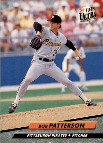 1992 Fleer Ultra Bob Patterson Pittsburgh Pirates #558 MLB Baseball ...