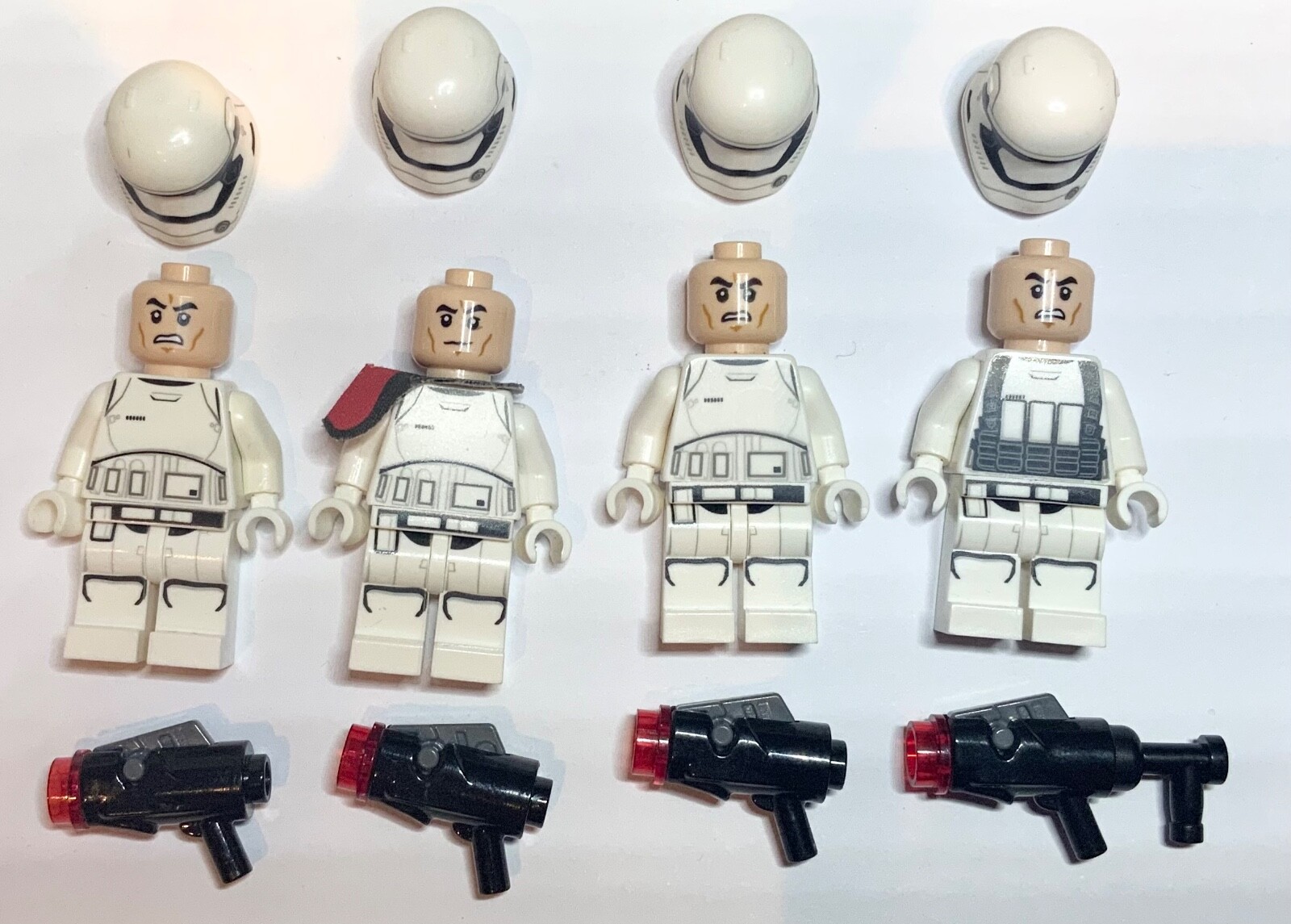 Lego Star Wars Minifigures - First Order Stormtrooper Battle Pack 75104 ...
