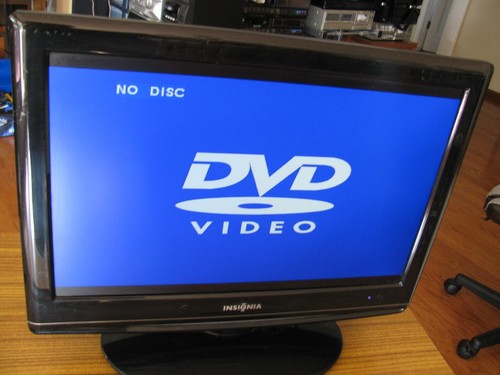 Insignia NS-LTDVD19-09 19 Inchs LCD Color TV & DVD Player PC Monitor No ...