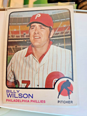 1973 #619 Billy Wilson | eBay