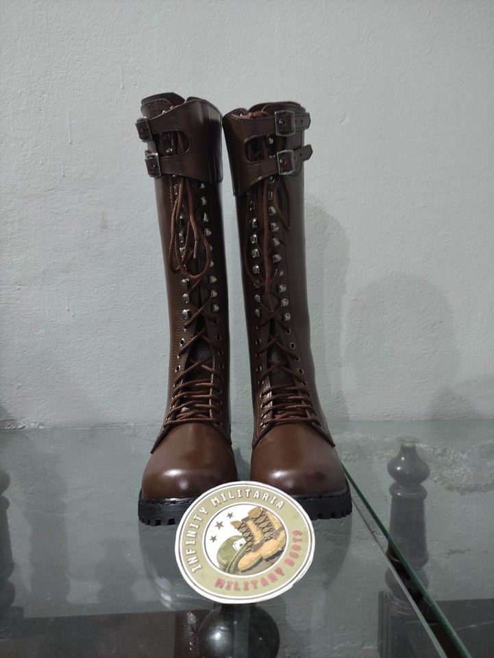 WW2 German SA Boot With Rubber Sole Prime Quality Leather. Military ...